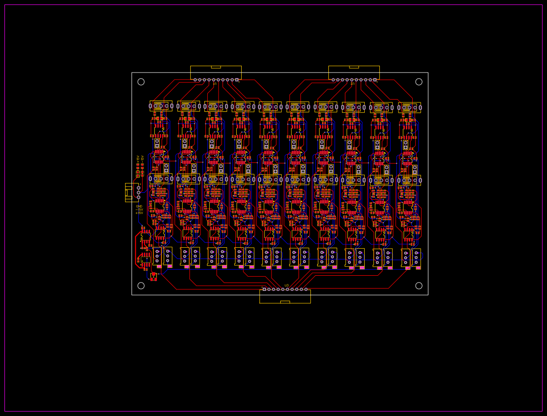PCB_放大滤波板老版本ad8421.pcbdoc 资源 - 嘉立创EDA