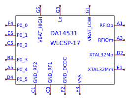 DA14531-WLCSP17 资源 - 嘉立创EDA