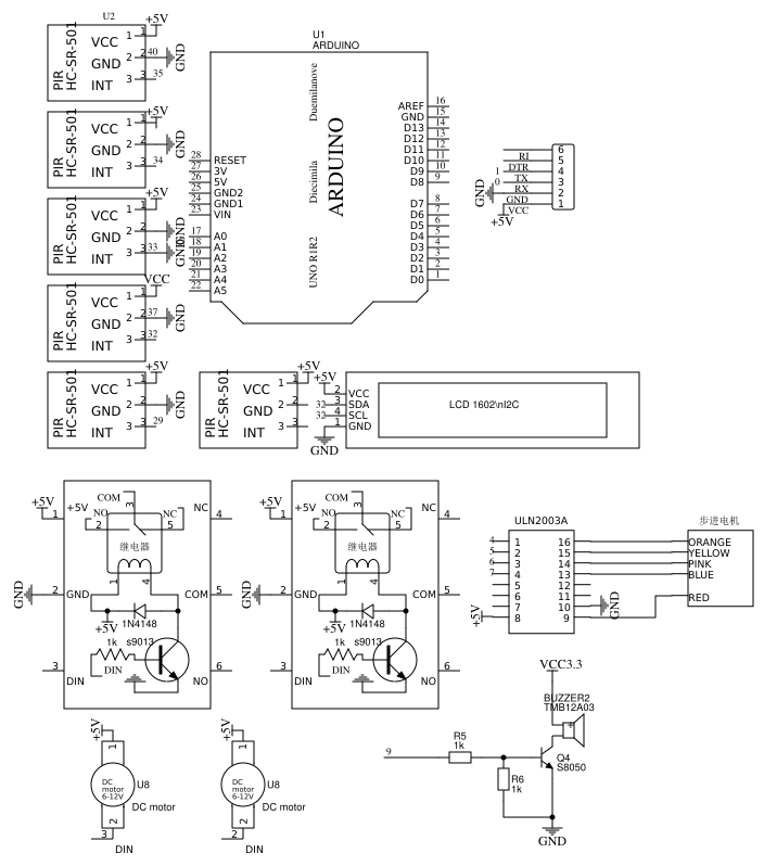 ZXDN10模块底板 资源 - 嘉立创EDA