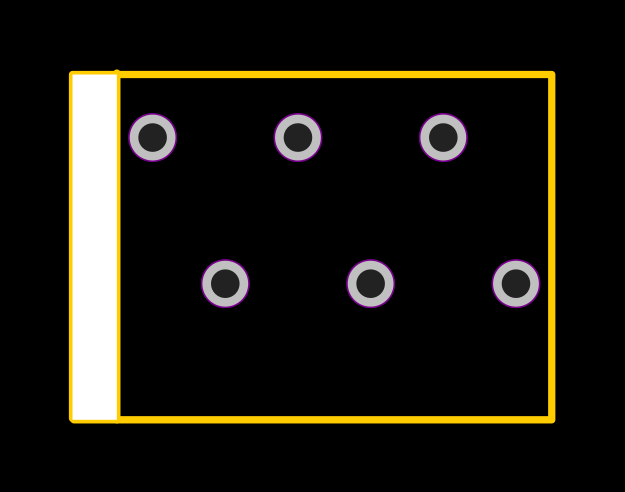 CONN-TH_6P-P2.54_FS1-03-250-04 Resources - EasyEDA