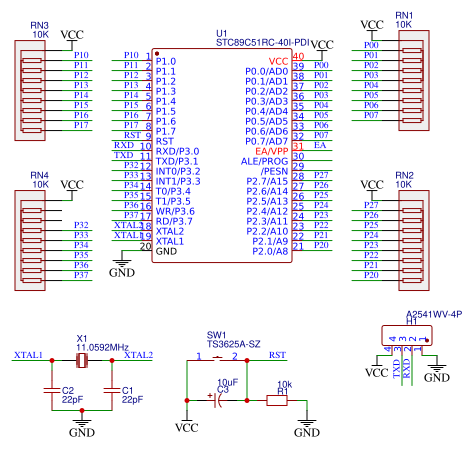 ME6211C33稳压电路3.3V500MA封装0805 资源 - 嘉立创EDA