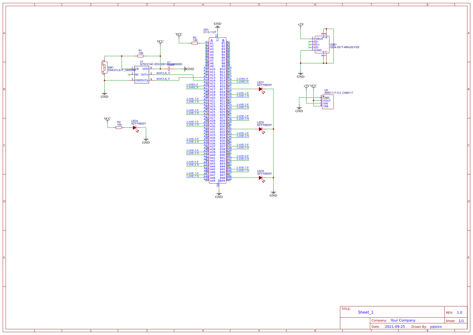 pcie-loopback - 立创EDA开源硬件平台
