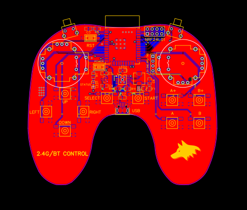 ESP32_BLE_GAMEPAD_MINI - 嘉立创EDA开源硬件平台
