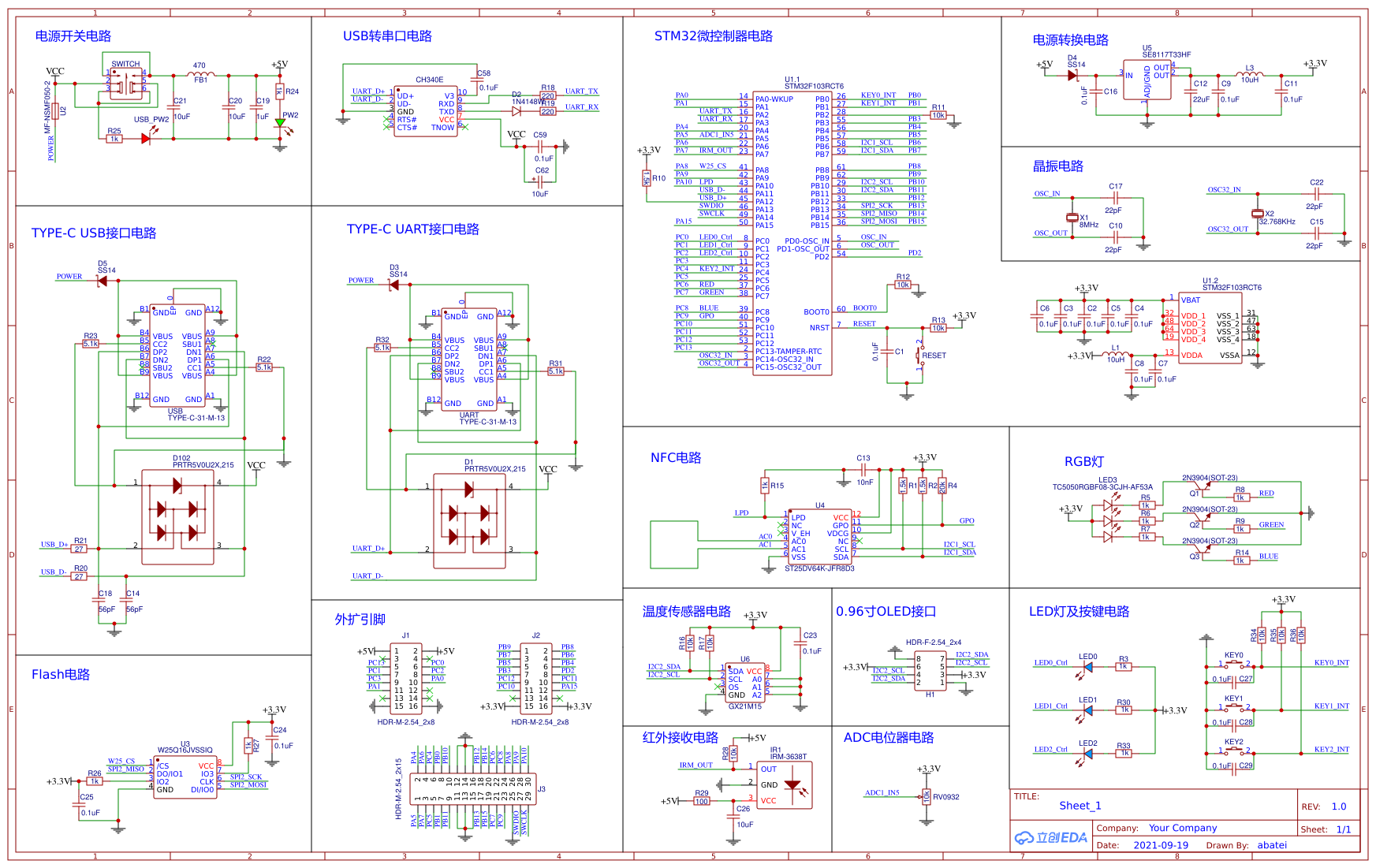 STM32开发板 - 嘉立创EDA开源硬件平台