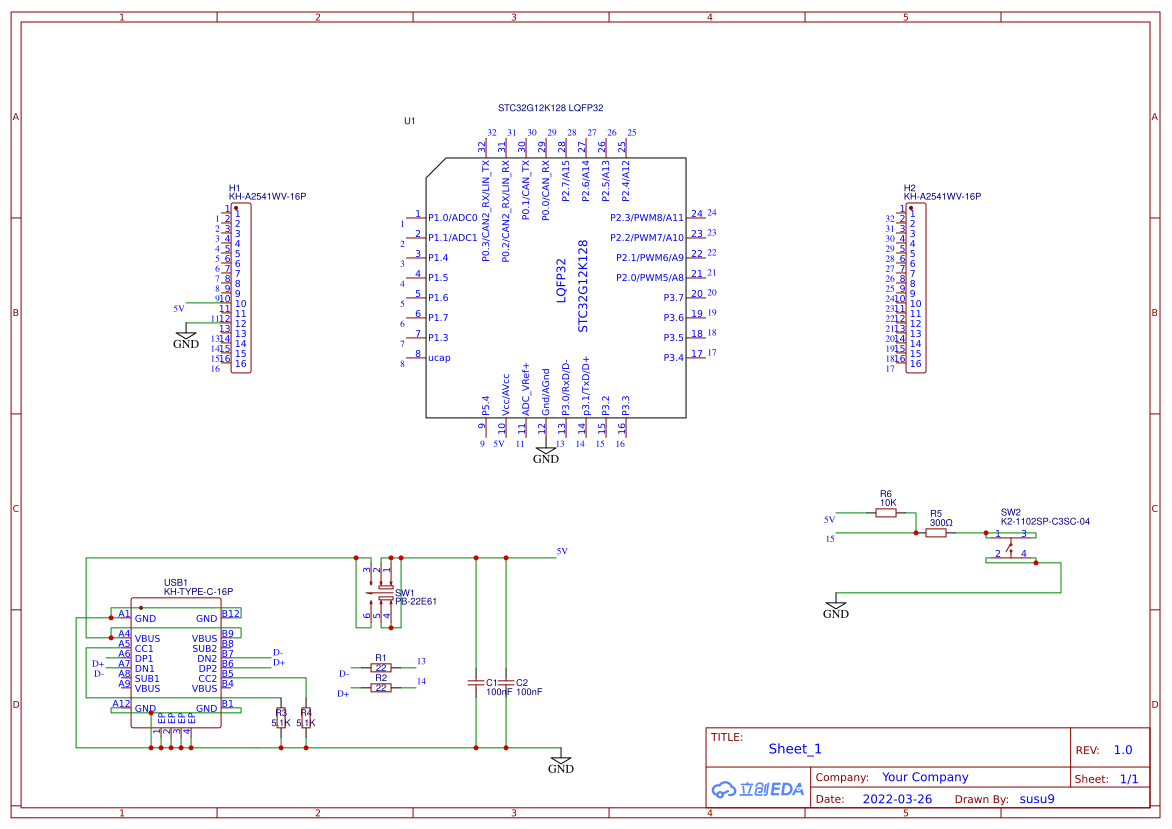 STC32_SOP32_反贴_01 - 立创EDA开源硬件平台