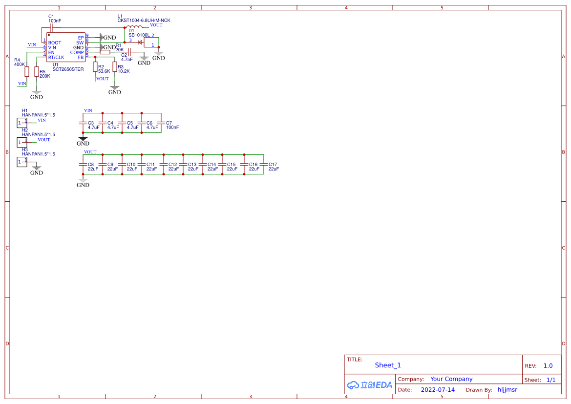 FlyingRC-SCT2650-BEC-V1.0 - 嘉立创EDA开源硬件平台