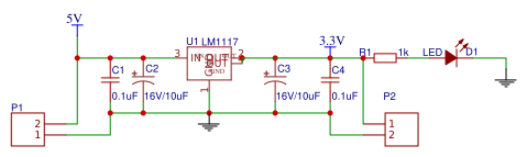 5V To 3.3V-LM1117 copy copy - 嘉立创EDA开源硬件平台