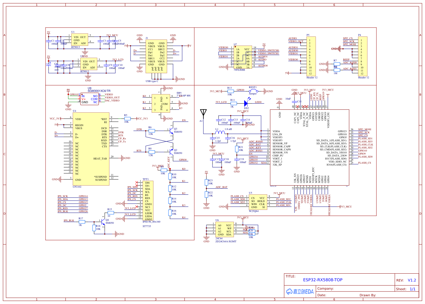 RX5808-Div-Chis - 嘉立创EDA开源硬件平台