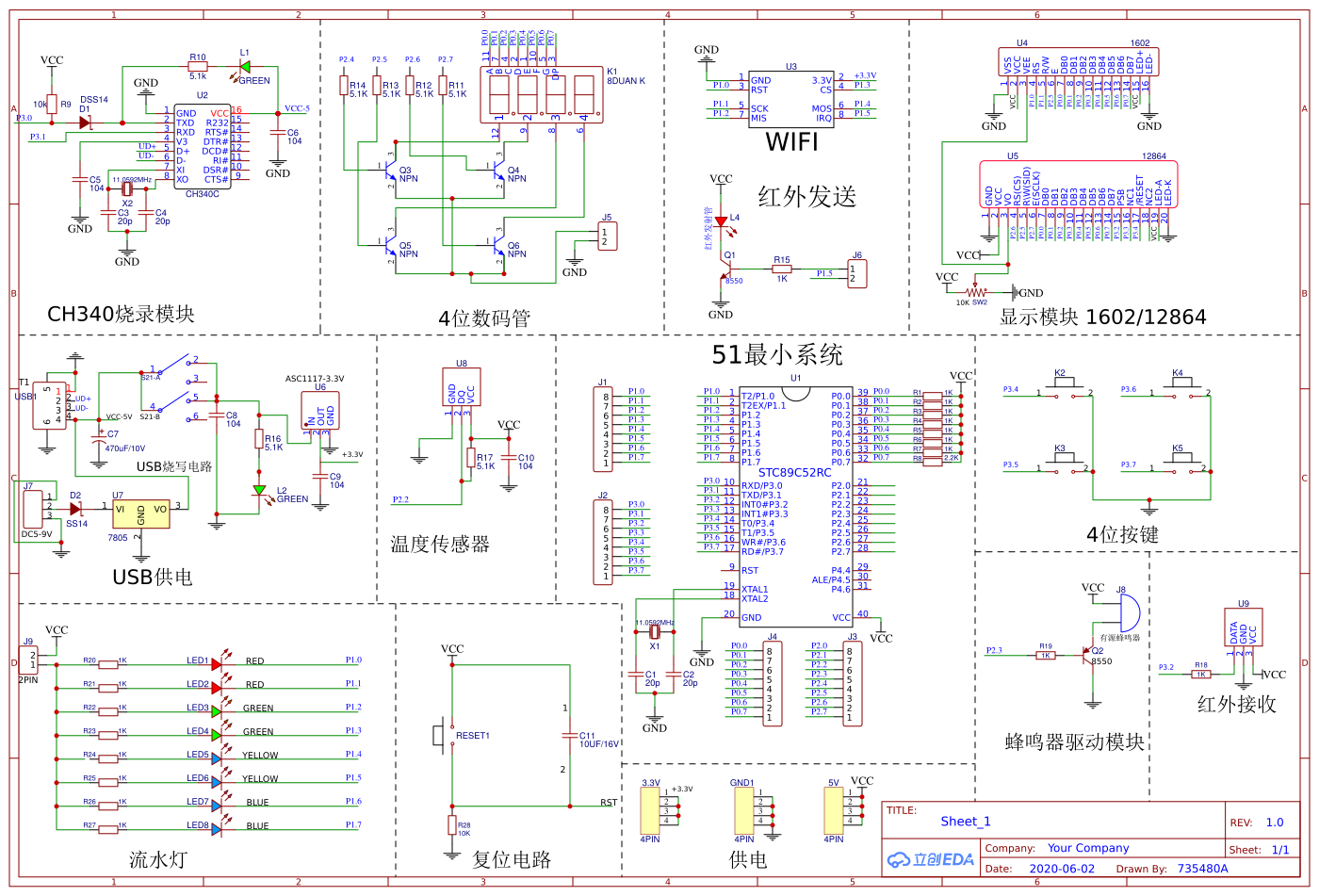 CN3300升压锂电充电模块 - 立创EDA