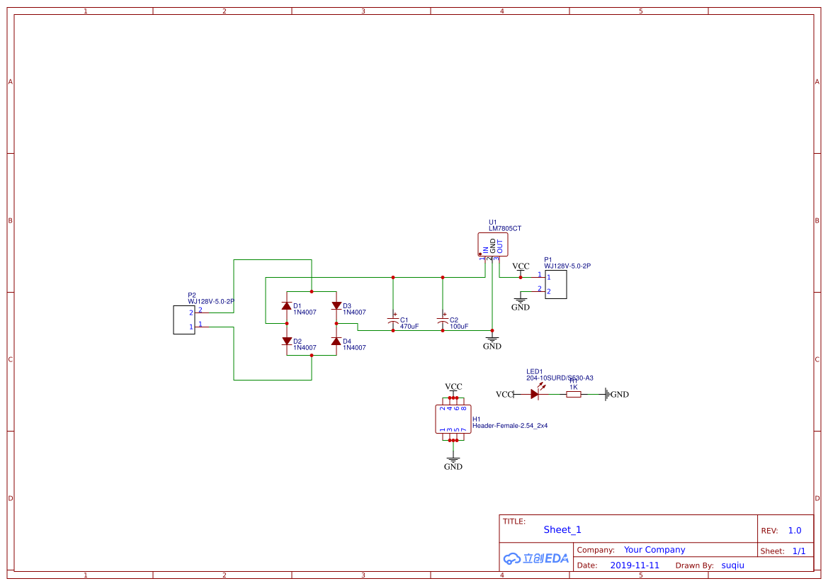 5V稳压模块 - 嘉立创EDA开源硬件平台
