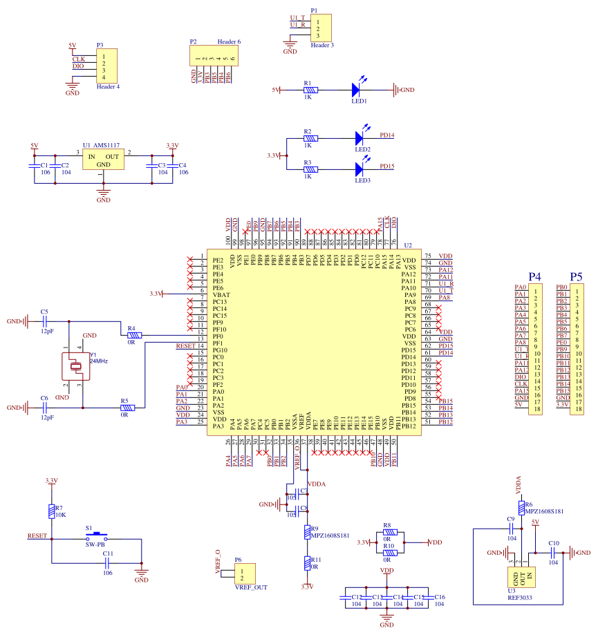 STM32G474最小系统开发板 - 嘉立创EDA开源硬件平台