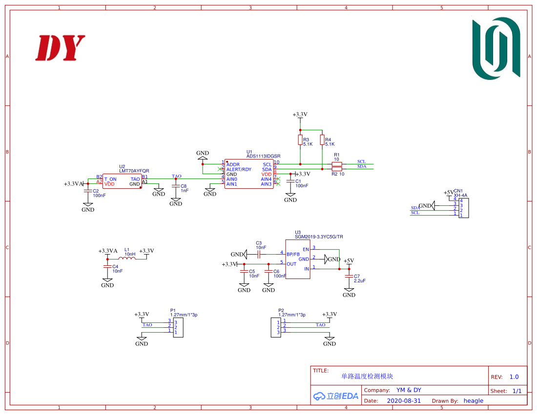 nuedc2020_lmt70 - 嘉立创EDA开源硬件平台