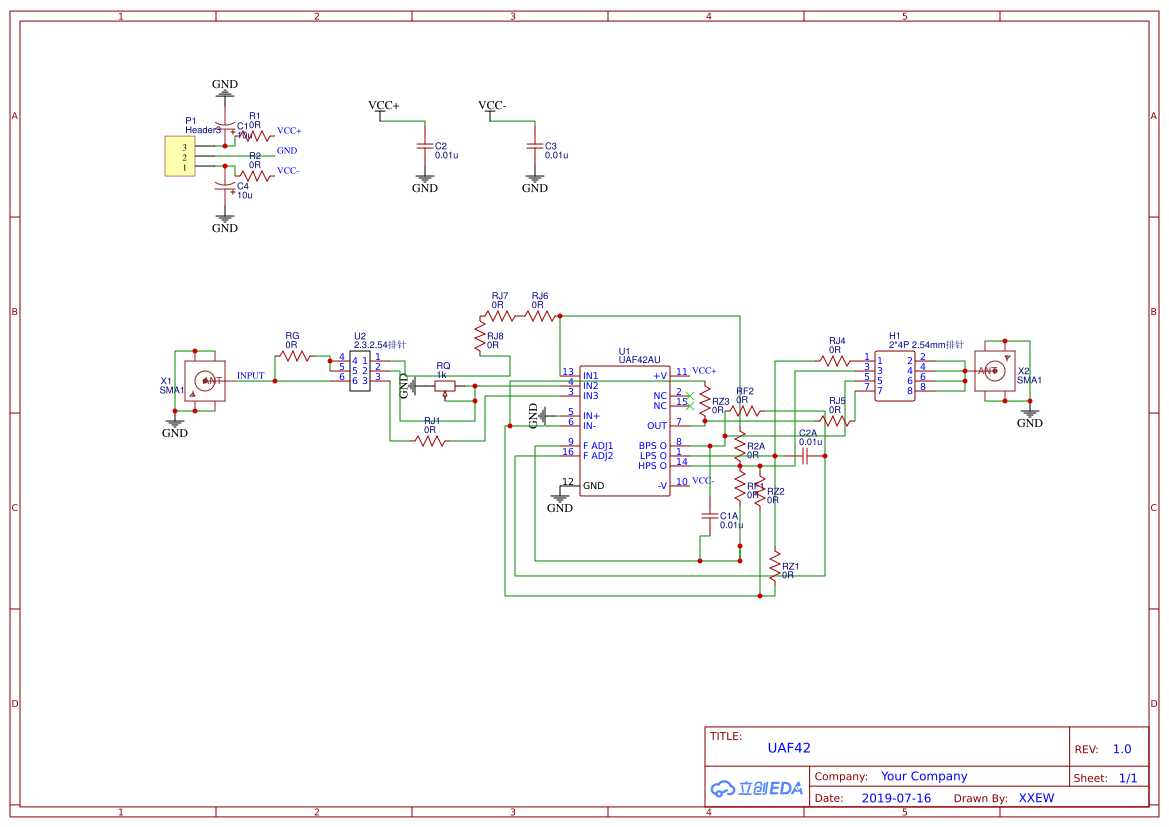 UAF42 - 立创EDA开源硬件平台