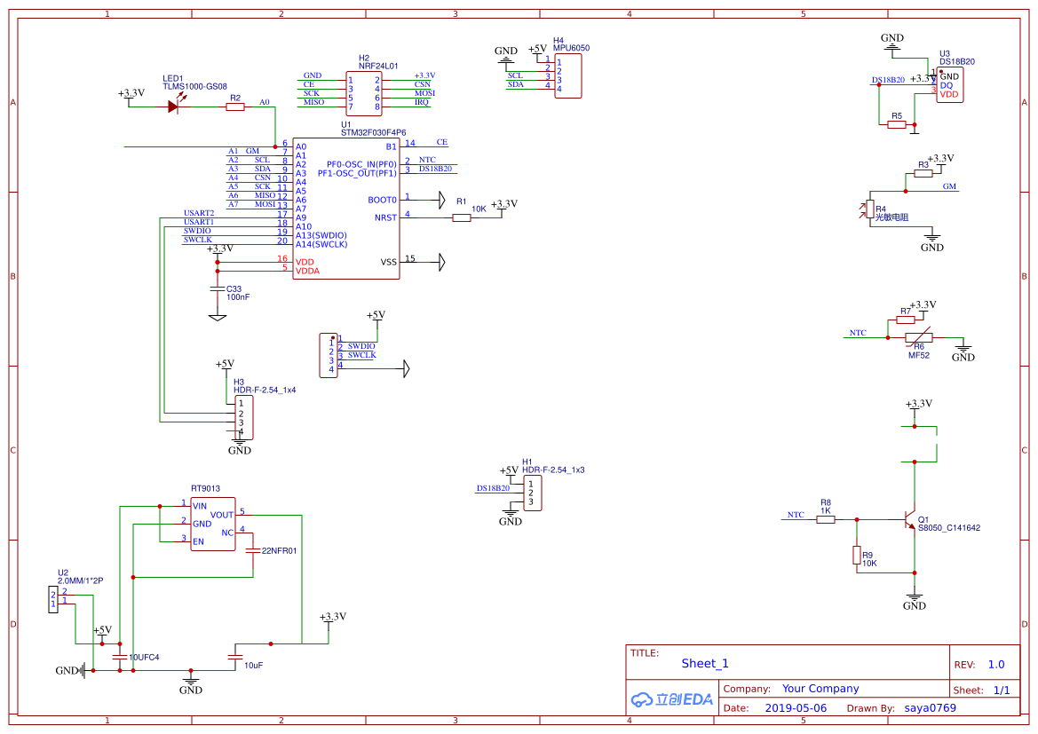 STM32F030F4P6 - 嘉立创EDA开源硬件平台