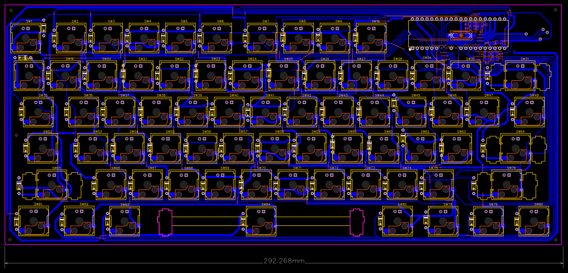 基于PCB透明化技术的键盘 - 嘉立创EDA开源硬件平台