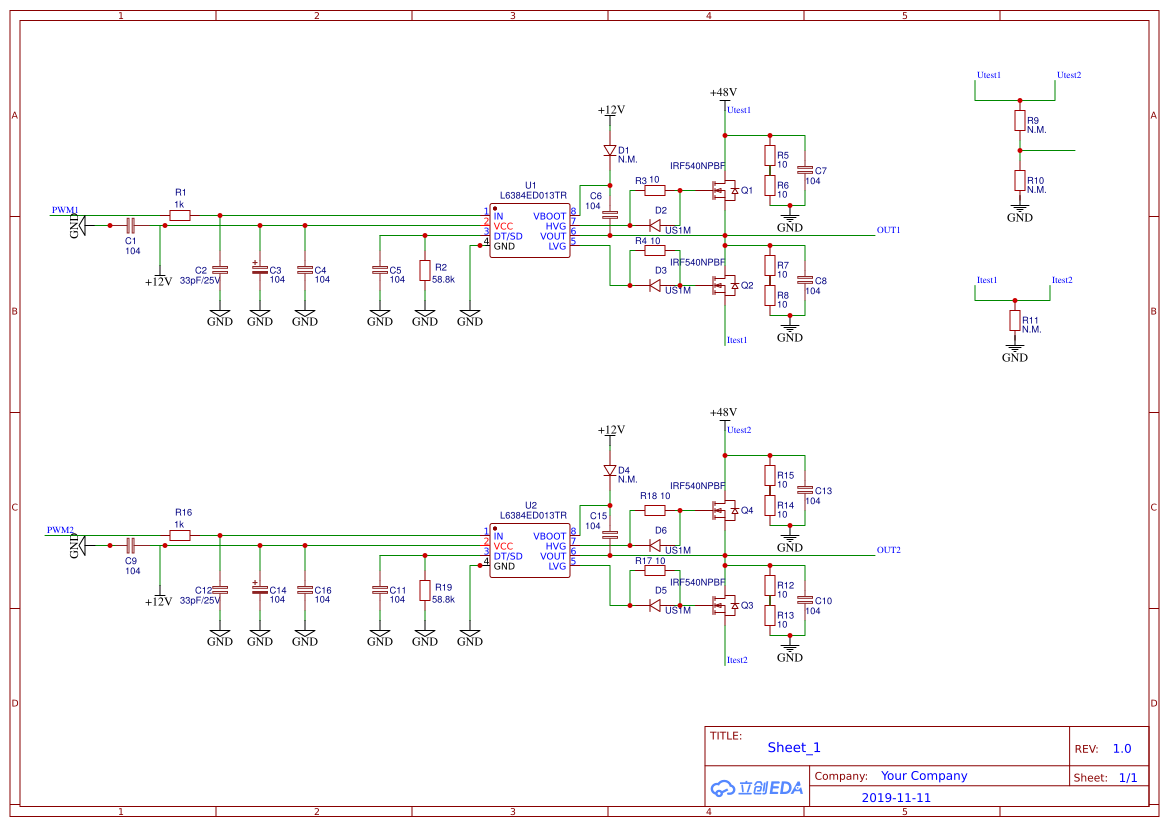 L6384驱动 - 嘉立创EDA开源硬件平台