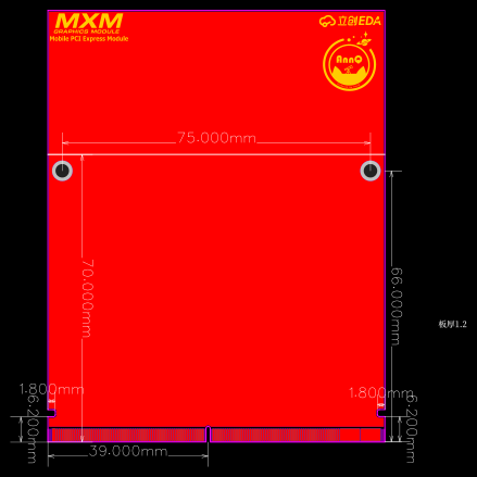 开源MXM板卡 - 嘉立创EDA开源硬件平台