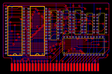FC红白机mapper4游戏卡电路 - 嘉立创EDA开源硬件平台
