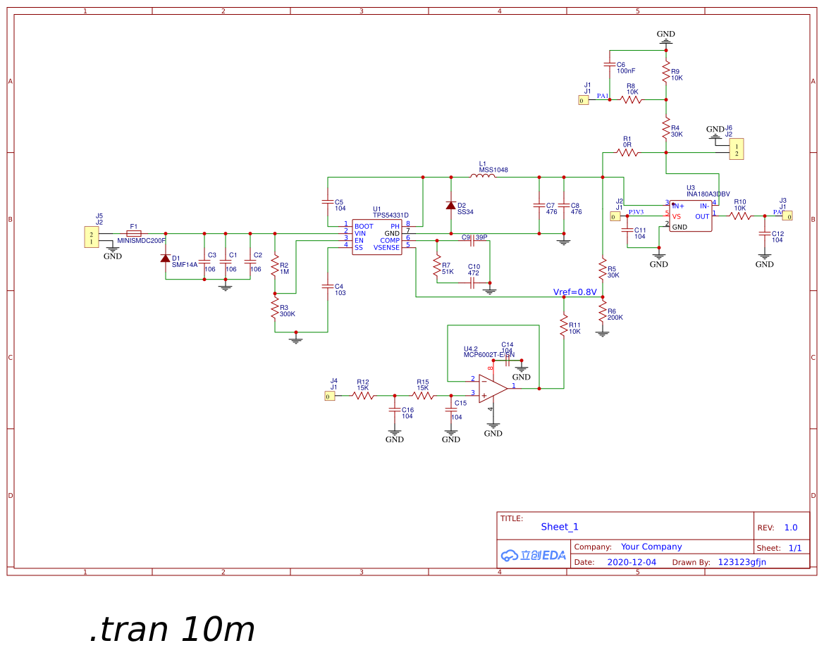 基于XXDCDC-SW2303的快充电源模块 - 立创EDA