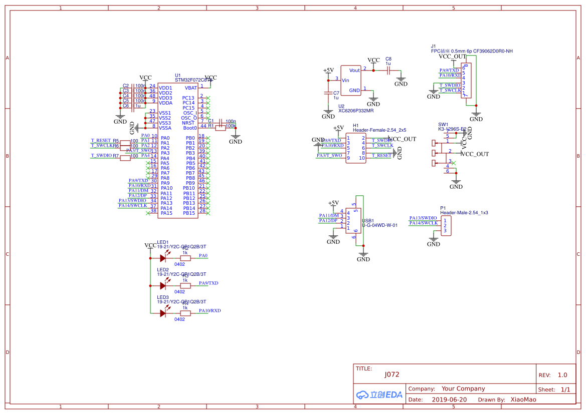 CMSIS-DAP STM32F072 - 立创EDA开源硬件平台