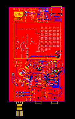 OPA2188+2SC4672实现的甲乙类耳机功率放大器 - 嘉立创EDA开源硬件平台