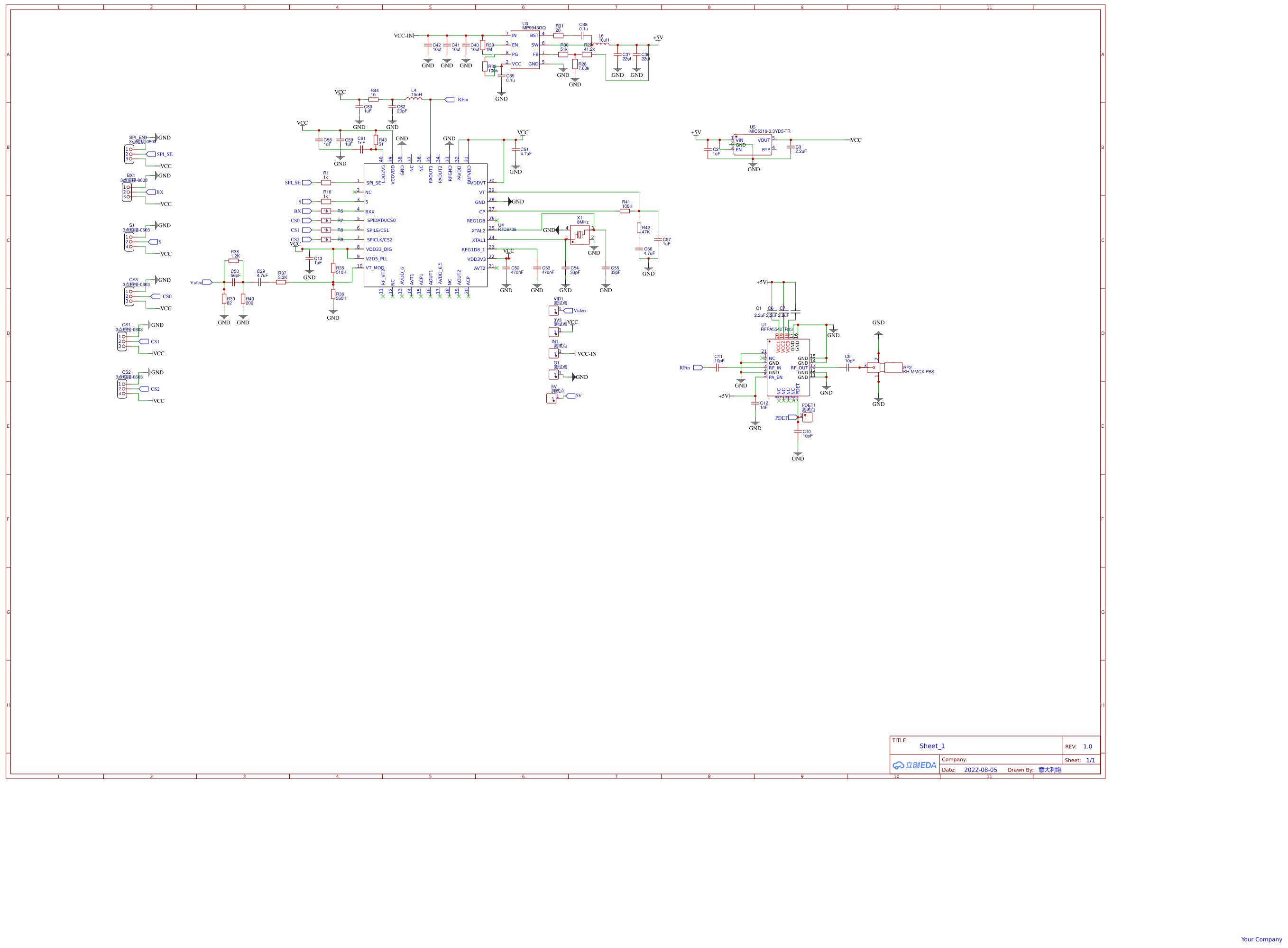 RCT6705图传重制版V3 - 嘉立创EDA开源硬件平台