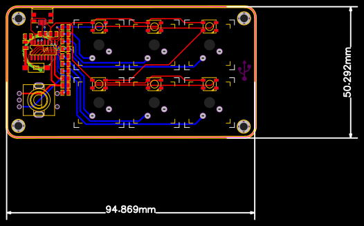 PC小键盘，CH552单片机HID键盘，WS2812B彩灯 - 立创EDA开源硬件平台