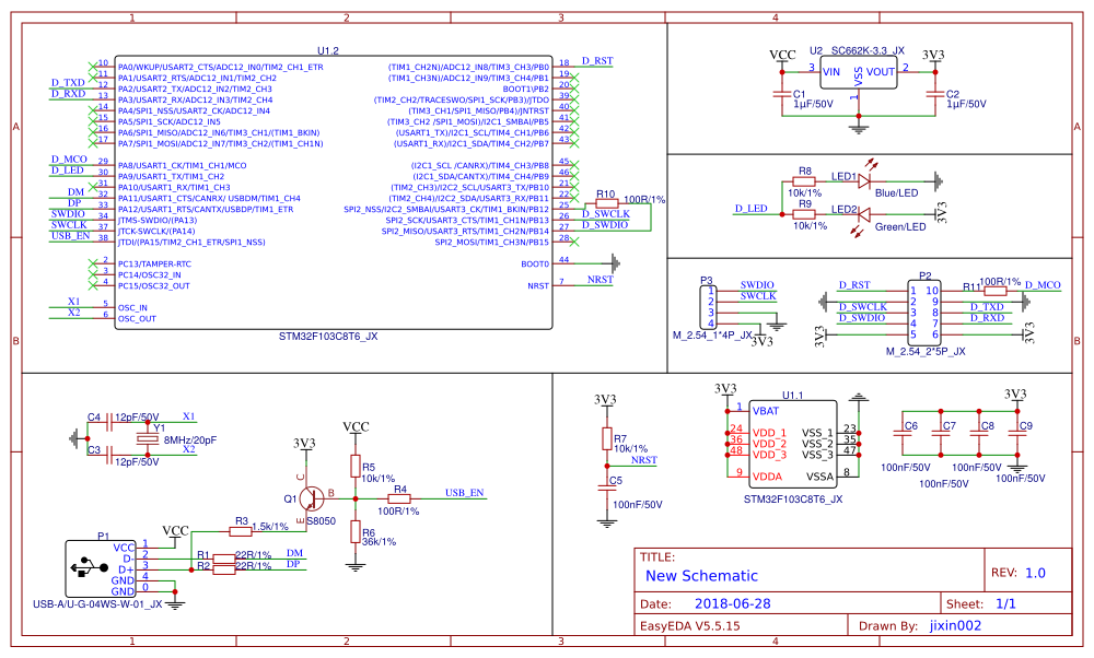 DAPLink-STM32F103 - 立创EDA开源硬件平台