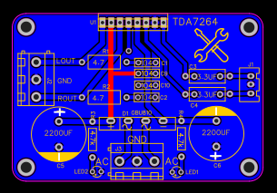 tda7264 - 嘉立创EDA开源硬件平台
