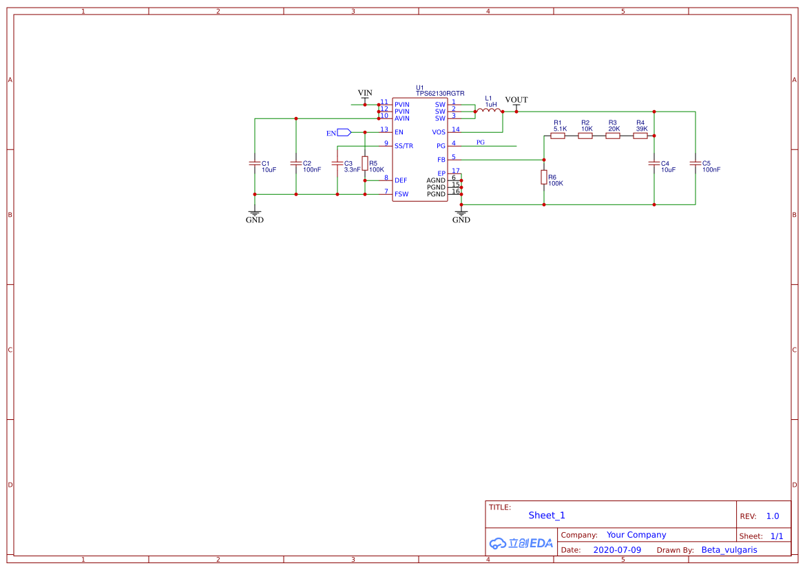 Mini TPS62130 - 嘉立创EDA开源硬件平台