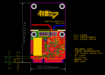 MINI-PCIE转千兆网卡RTL8111E/F - 嘉立创EDA开源硬件平台