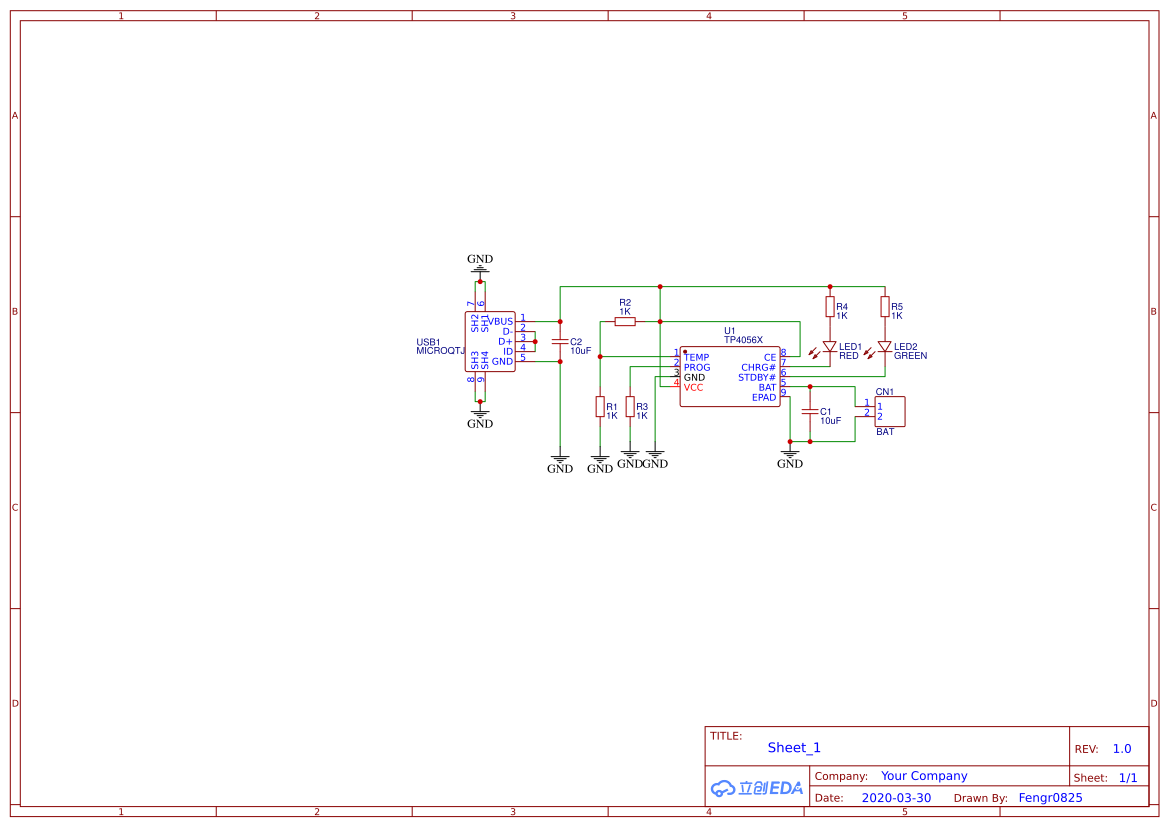 TP4056_DEMO - 立创EDA开源硬件平台