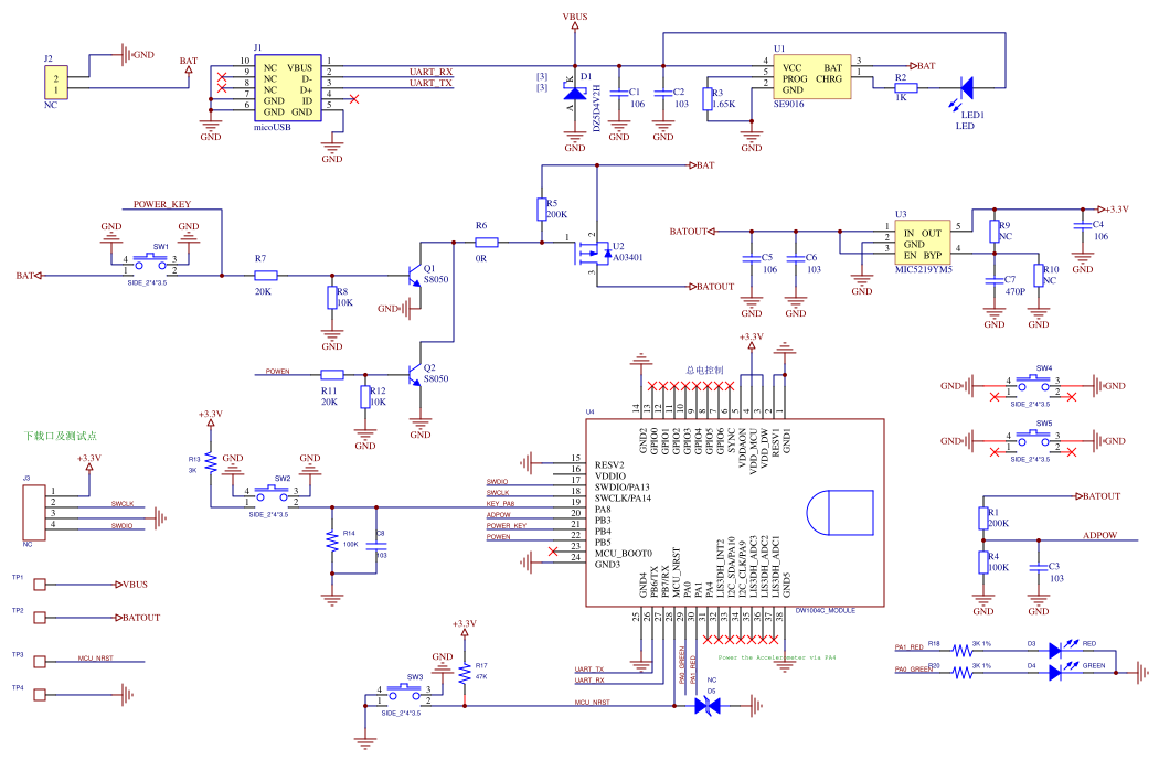 DWM1004C - 嘉立创EDA开源硬件平台