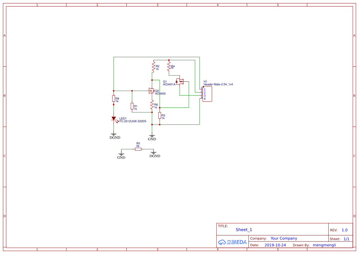 Ao3401a Datasheet