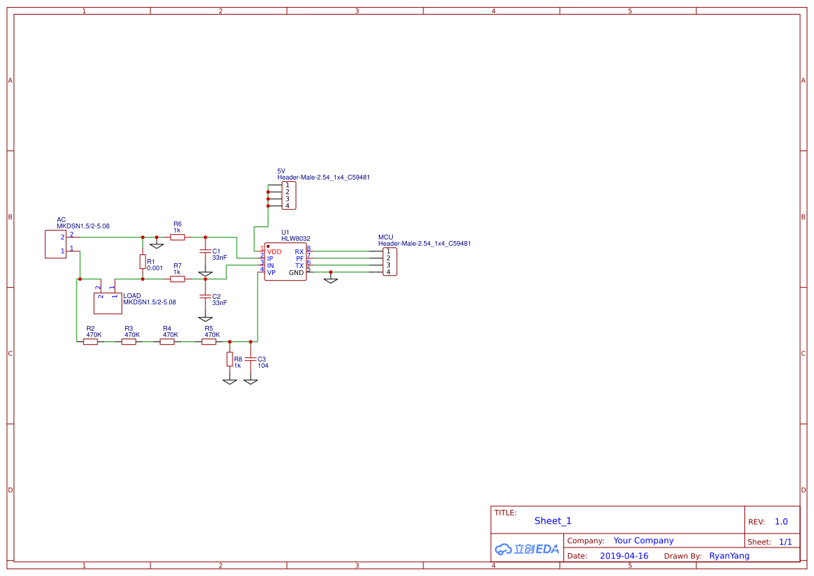 HLW8032 - 立创EDA开源硬件平台
