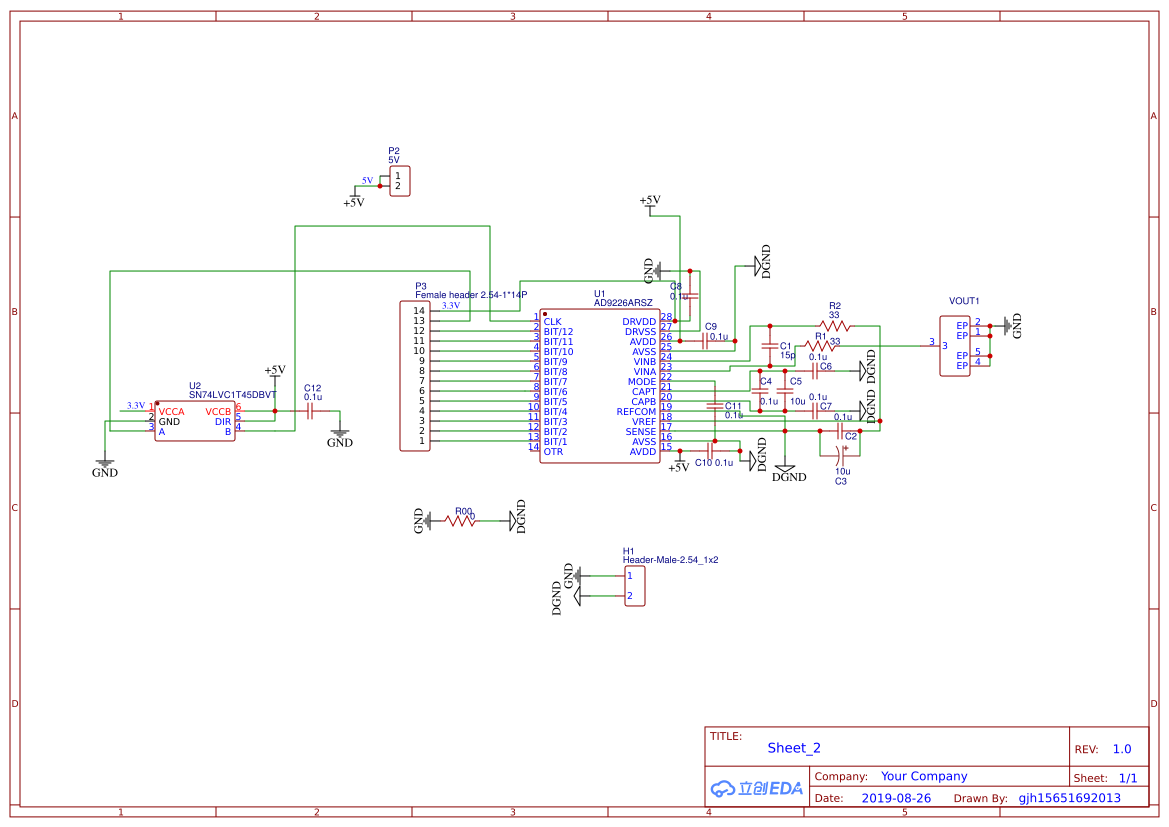 AD9226 - 嘉立创EDA开源硬件平台