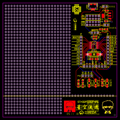 STM32F030F4P6 - 嘉立创EDA开源硬件平台