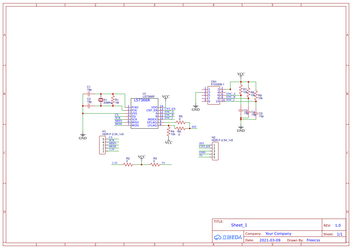 LS7366R模块直插 - 立创EDA开源硬件平台