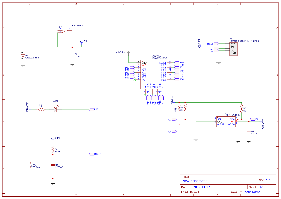 cc2530 最终版-竖板 - 立创EDA开源硬件平台