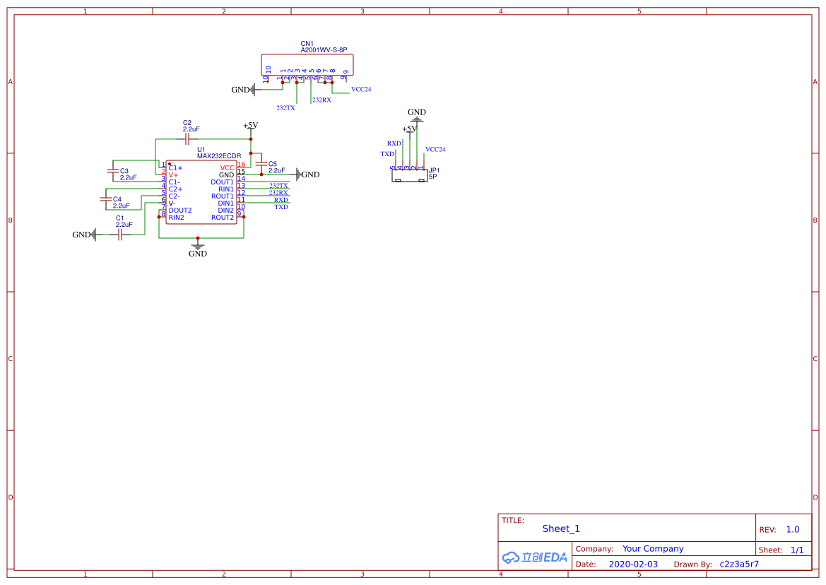 max232 - 嘉立创EDA开源硬件平台