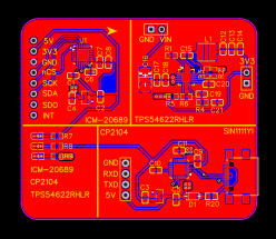 ICM20689_CP2104_TPS54622RHLR - 嘉立创EDA开源硬件平台