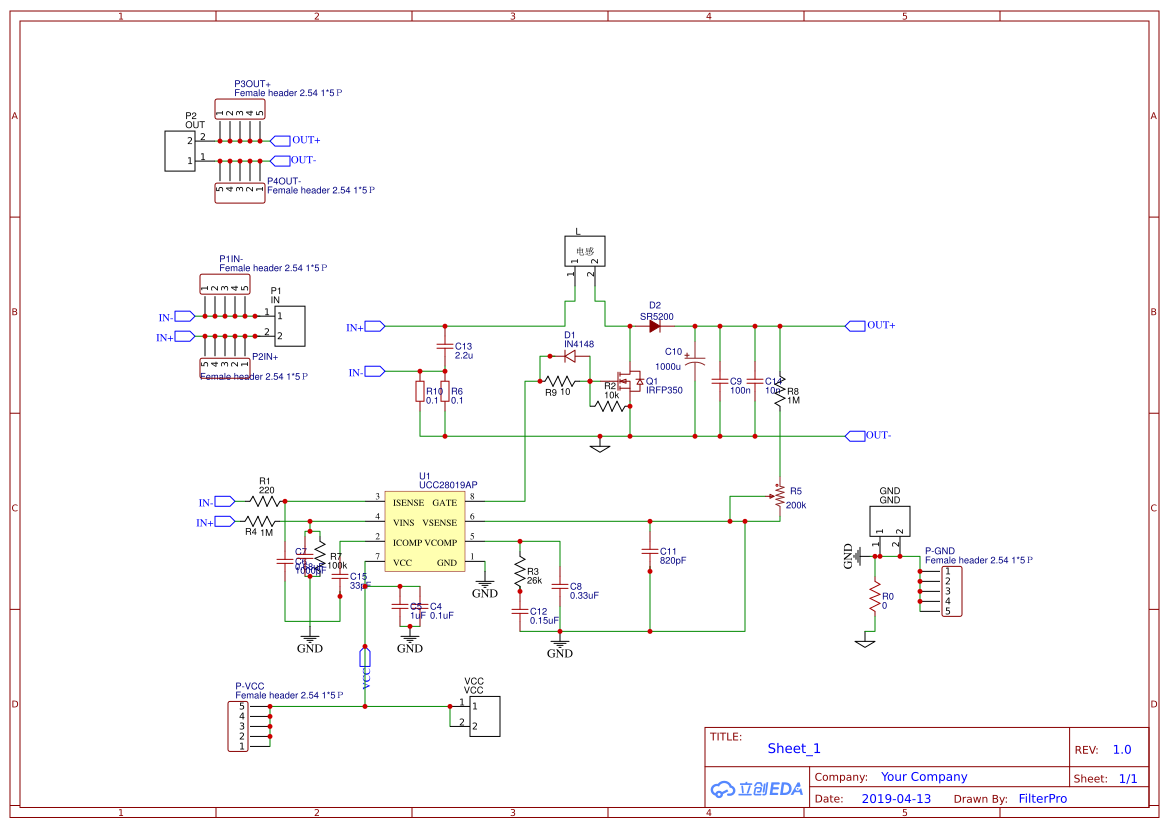 ucc28019 - 嘉立创EDA开源硬件平台