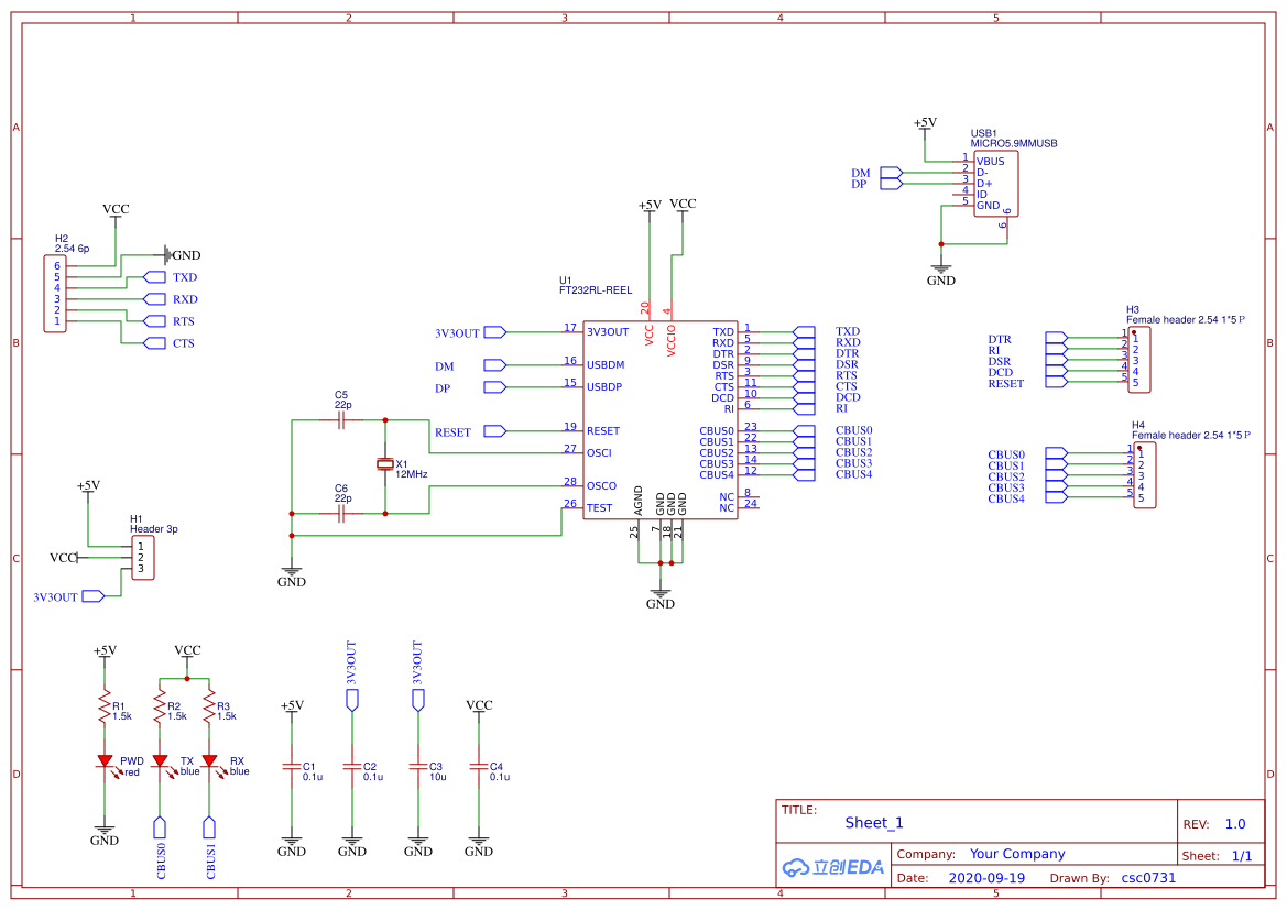 ft232rl_02 - 立创EDA开源硬件平台