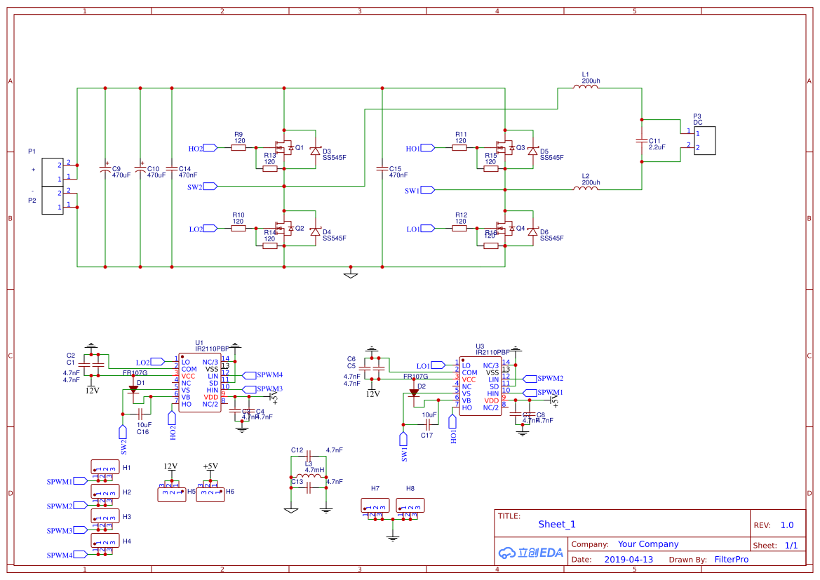 IR2110 - 嘉立创EDA开源硬件平台