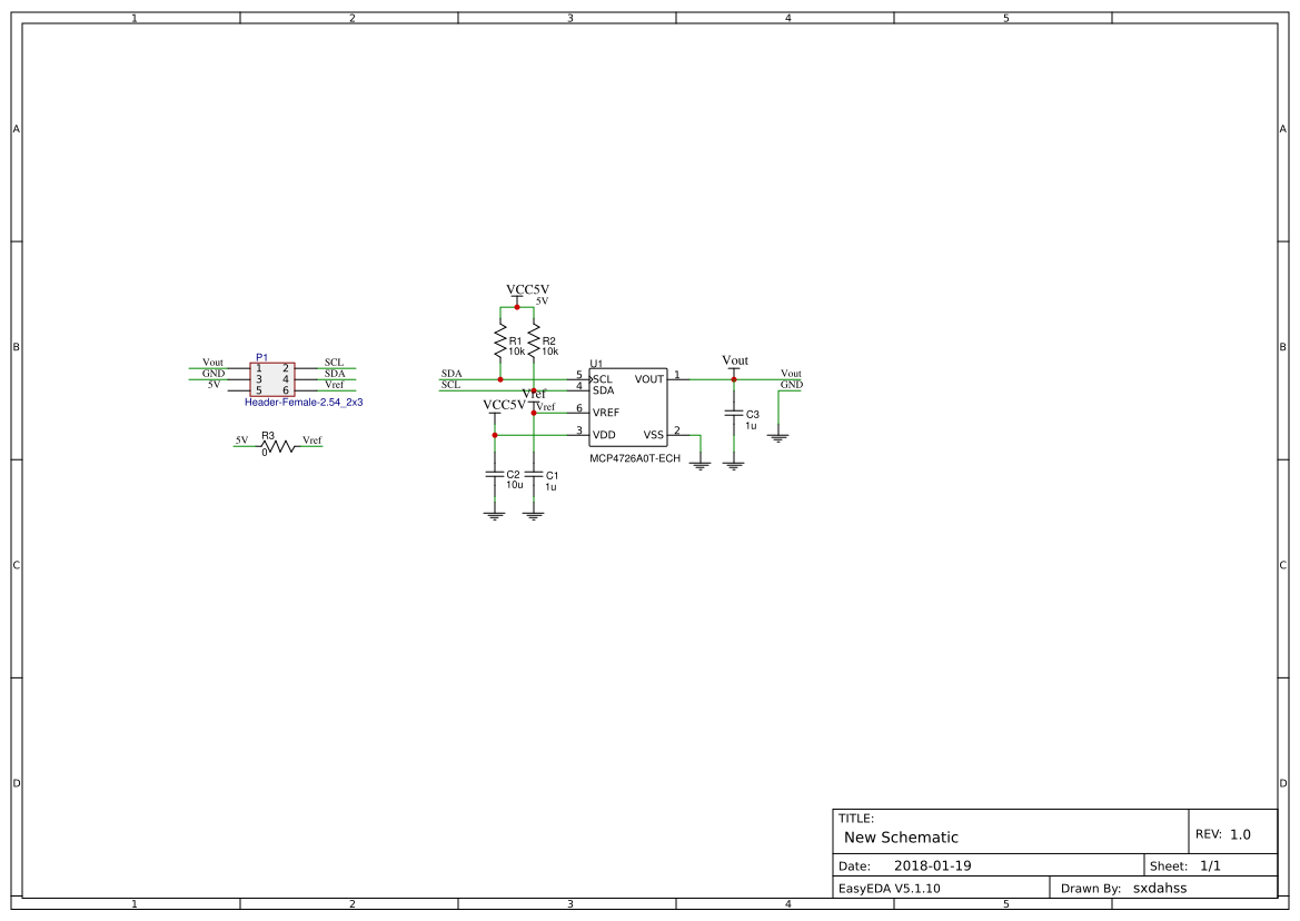 MCP4726模块 - 立创EDA开源硬件平台