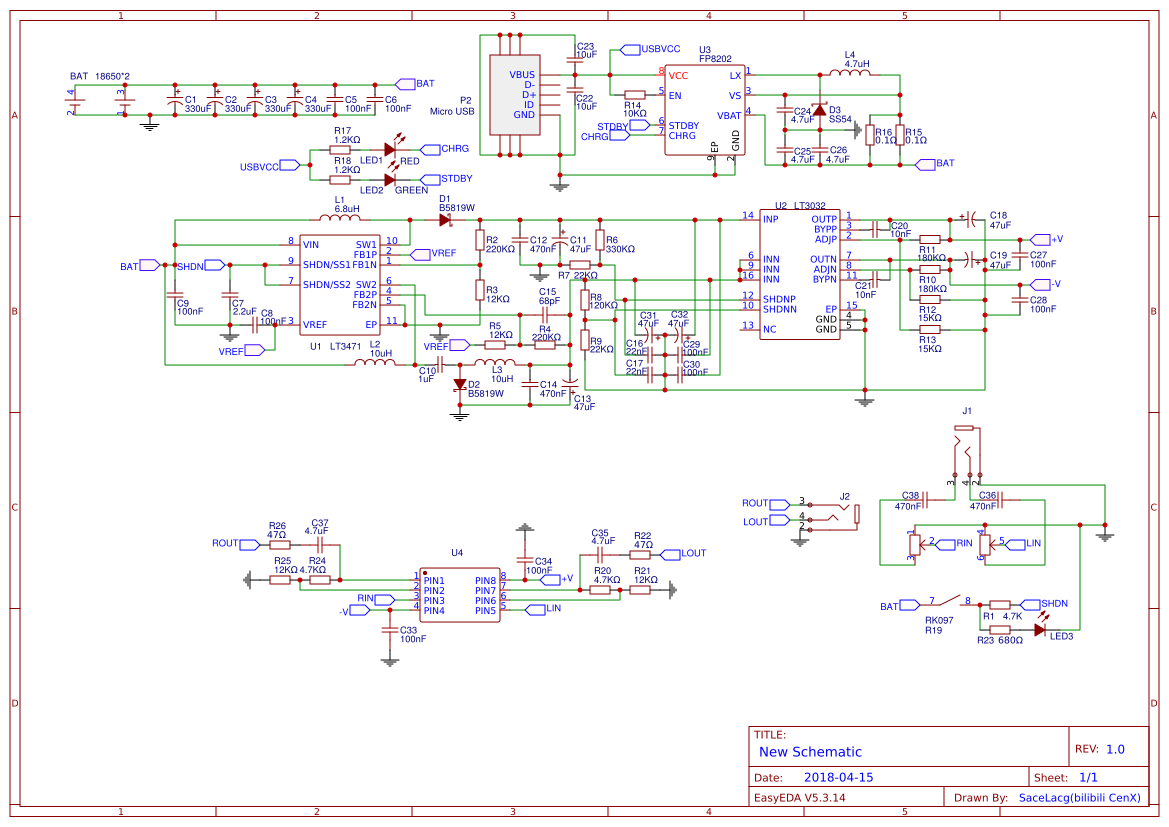 便携耳放 - 立创EDA开源硬件平台