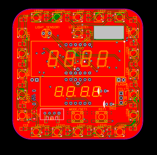Finished-WS2812 Ring - 嘉立创EDA开源硬件平台