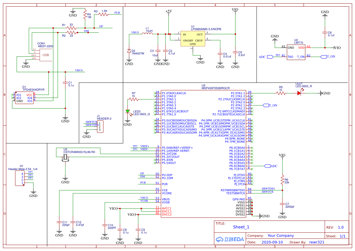 LMT70 - 嘉立创EDA开源硬件平台