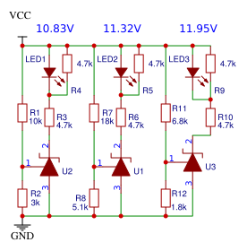 12v电量显示 - 立创EDA开源硬件平台