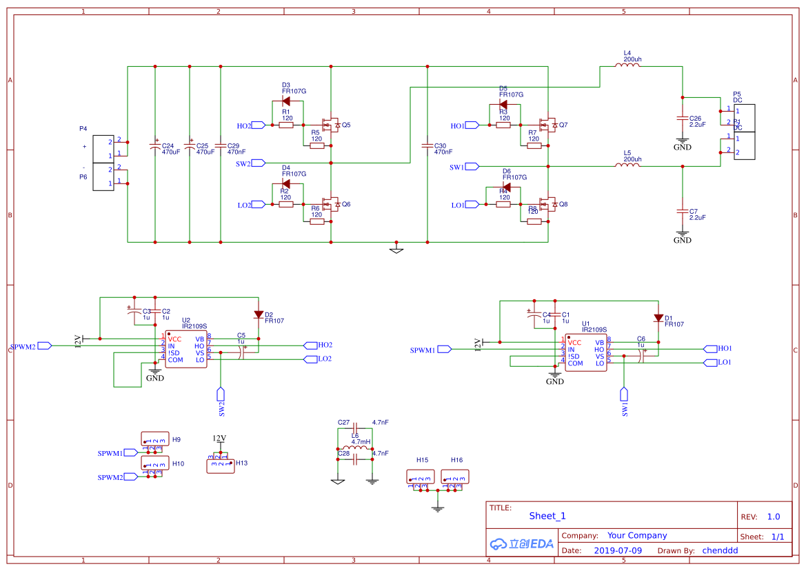 ir2109(原理图好看的) - 立创EDA开源硬件平台
